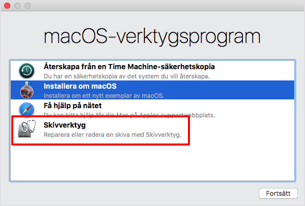 Formatera, installera om och återställ en Mac-dator | enkelteknik.se